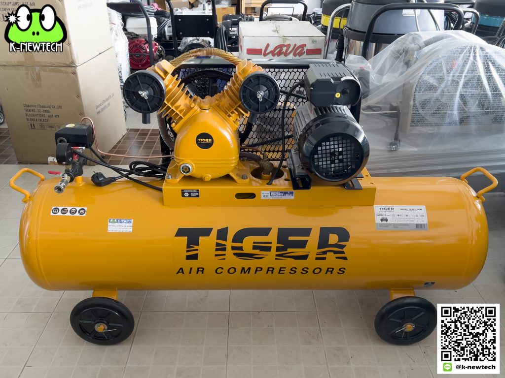ปั๊มลม Tiger รุ่น TGA22-150M - K-NewTech อุปกรณ์ร้านคาร์แคร์